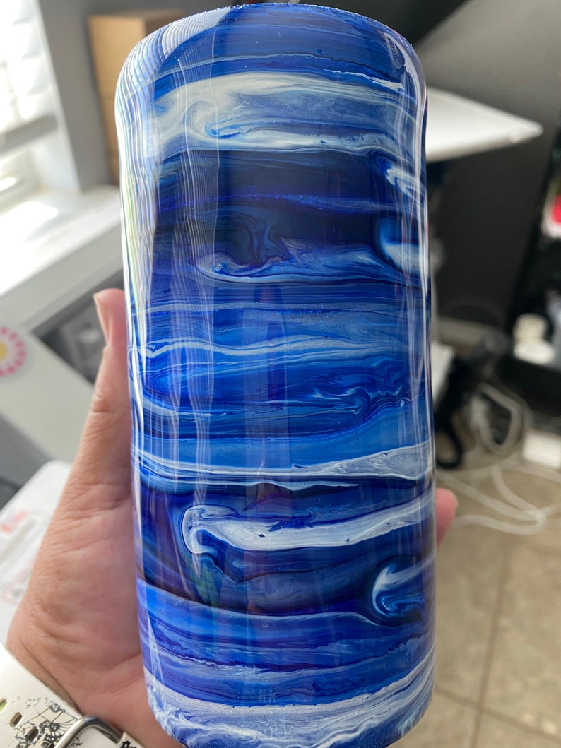 Dodgers Marble Tumblers - Etsy