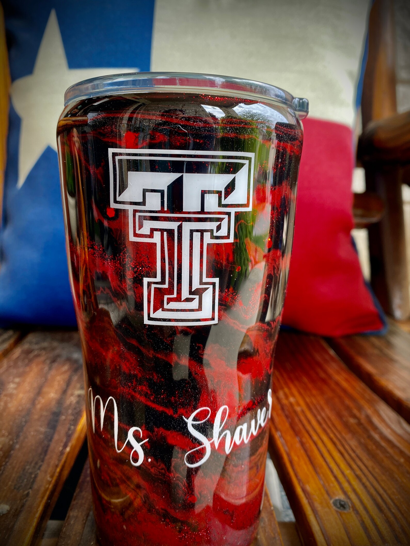 Texas Tech Inspired Tumbler - Etsy