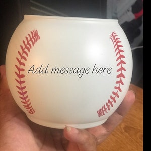 Baseball/softball Candy Jar - Etsy