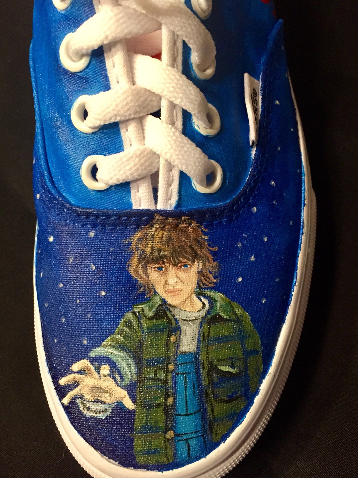 Custom Painted Stranger Things Shoes, Vans, Toms, Converse Custom Shoes ...