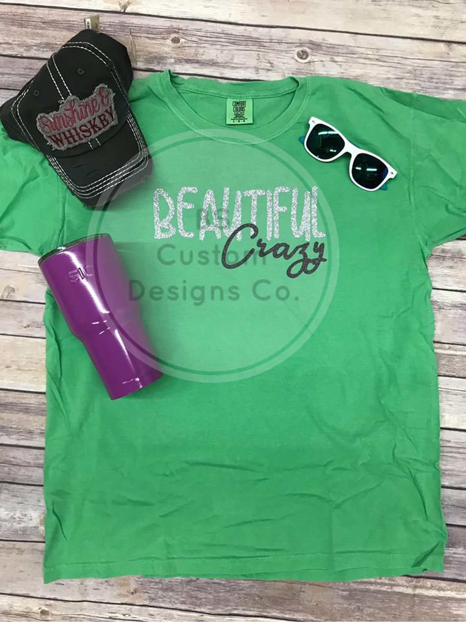 Hermosa loca, camisa personalizada, vinilo personalizado, camisa de ...