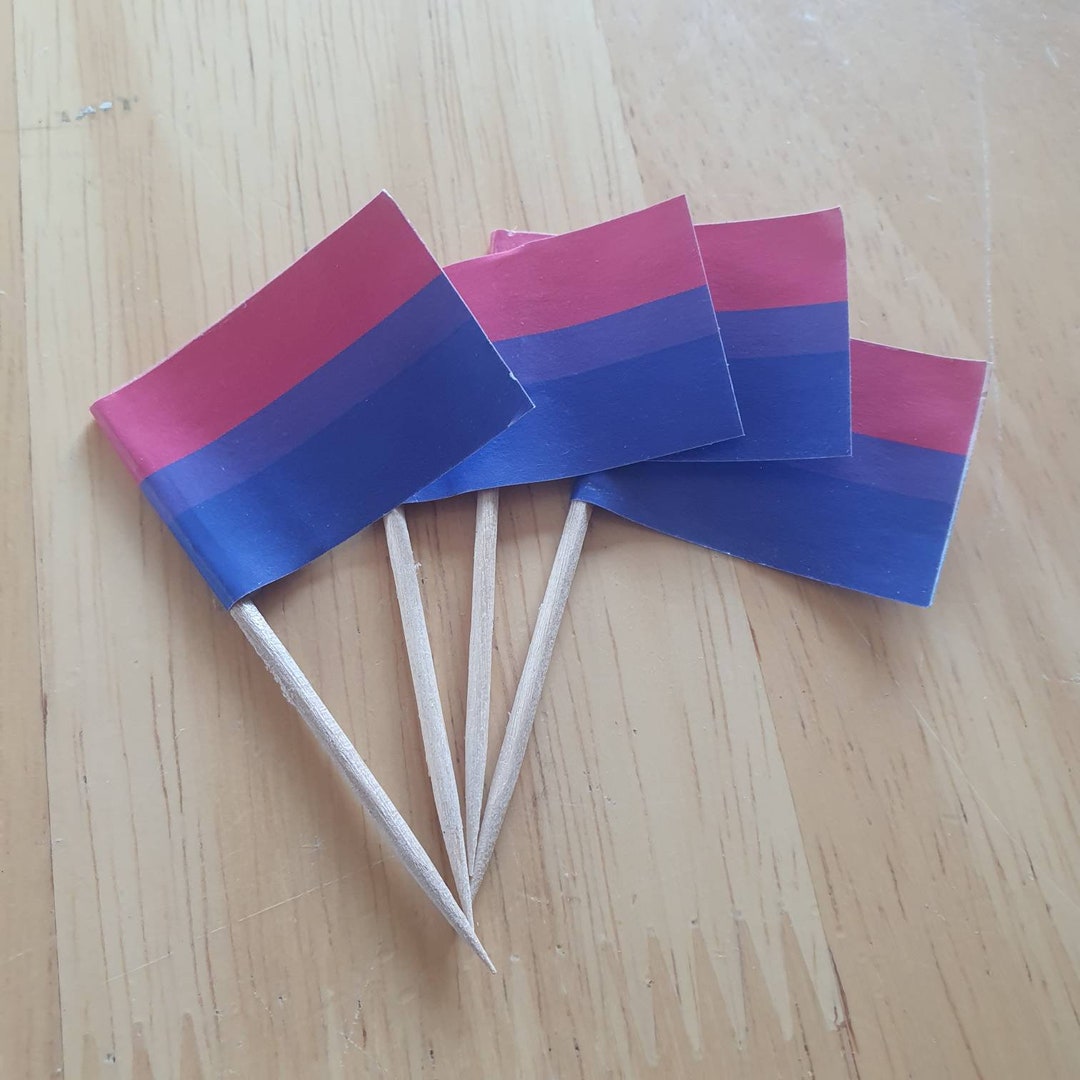 Mini Bisexual Pride Flags - Etsy