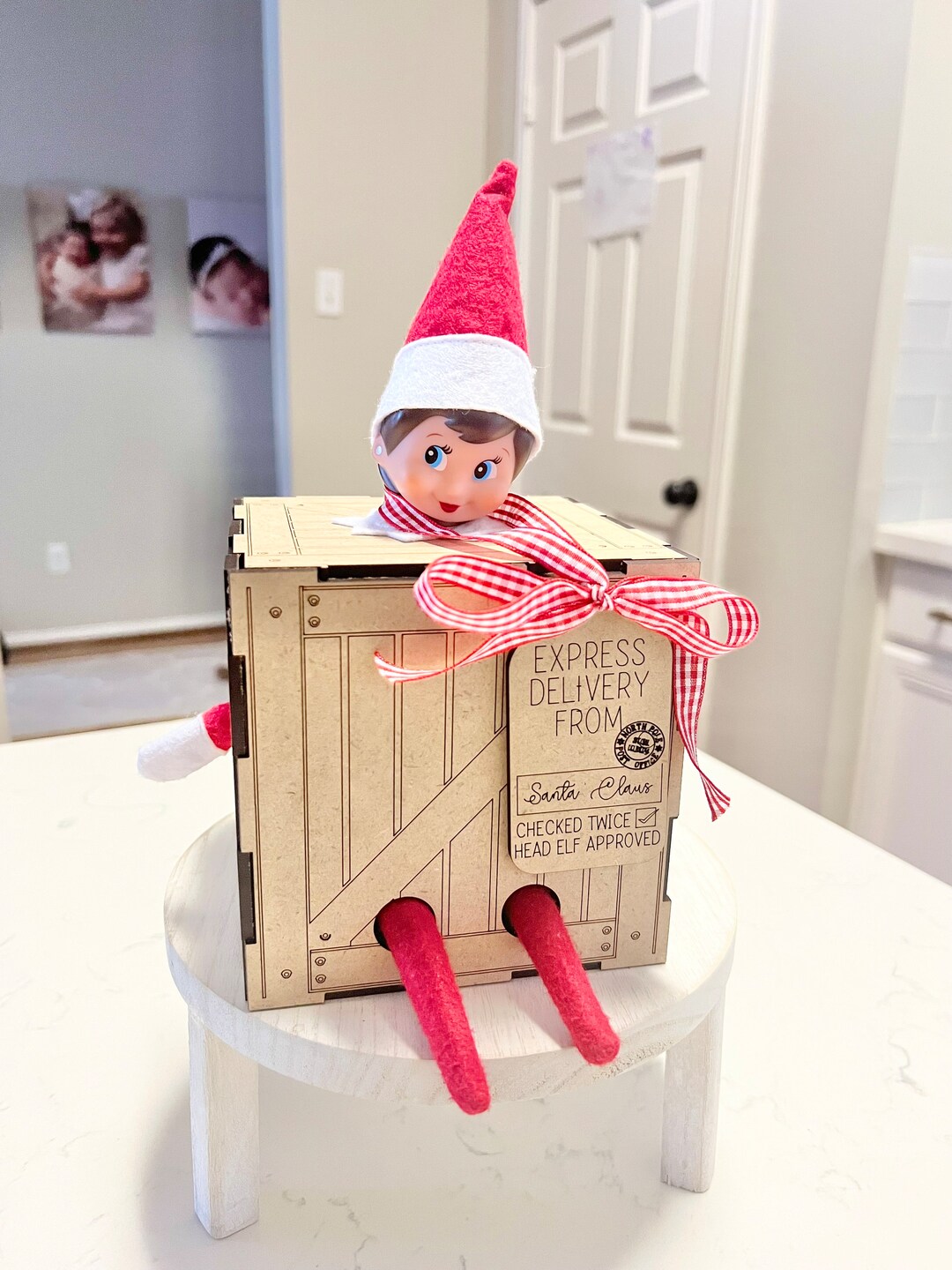Elf Kit, Welcome Kit for Elf, Elf Crate, Crate for Welcoming Elf ...