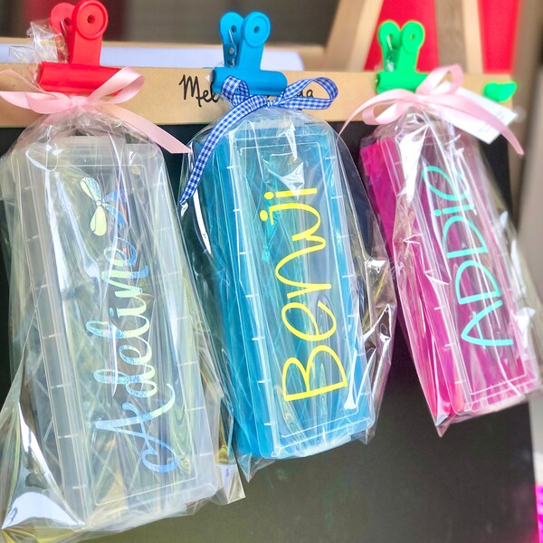 School Pencil Box - Etsy