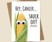 Pun Cancer Card Funny Cancer Card Corn Cancer Card Cancer - Etsy