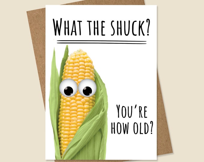 Veggie Birthday Card, Funny Birthday Card - Etsy