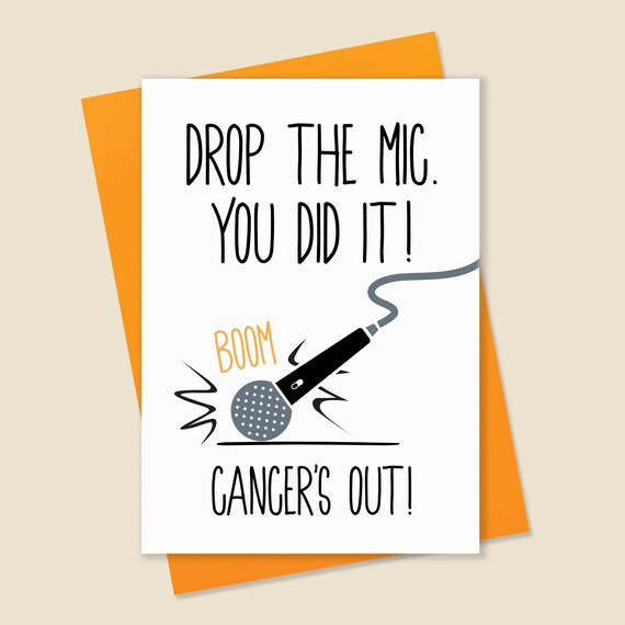 Cancer Remission Card Cancer Survivor Card Beat Cancer Card - Etsy