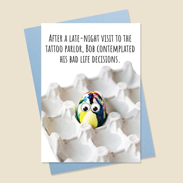Funny Easter Card - Etsy