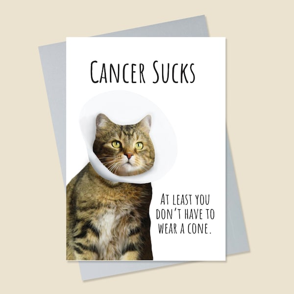 Funny Cancer Card - Etsy