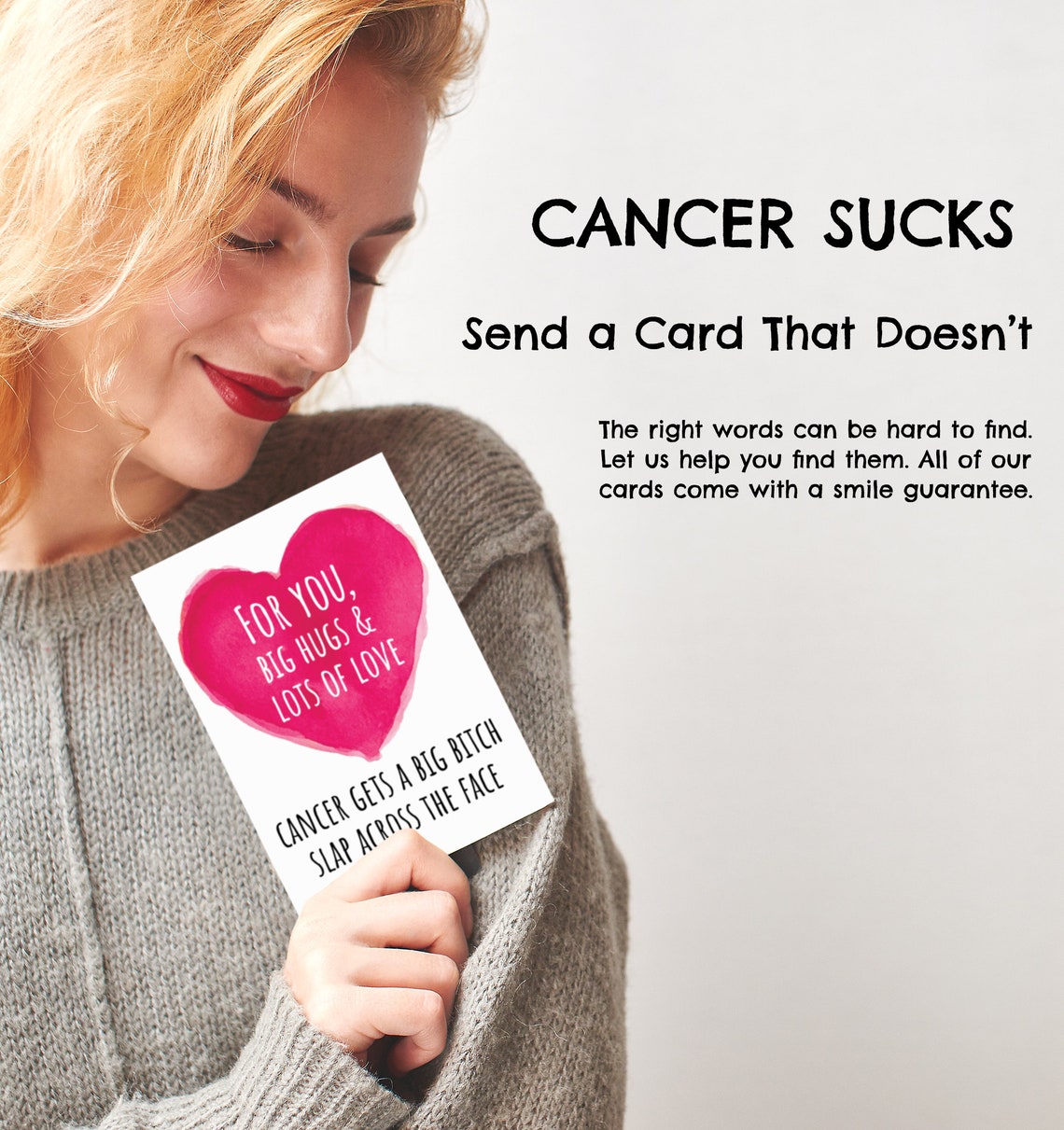 Funny Cancer Card, Cancer Encouragement Card, Cancer Get Well Card ...