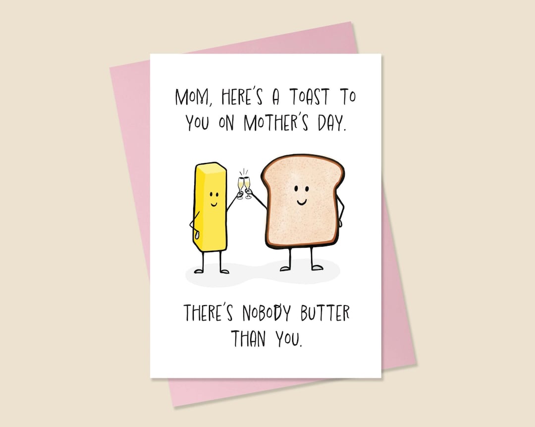 Funny Mother's Day Card, Mother's Day Card, Cute Mother's Day Card, Mom ...