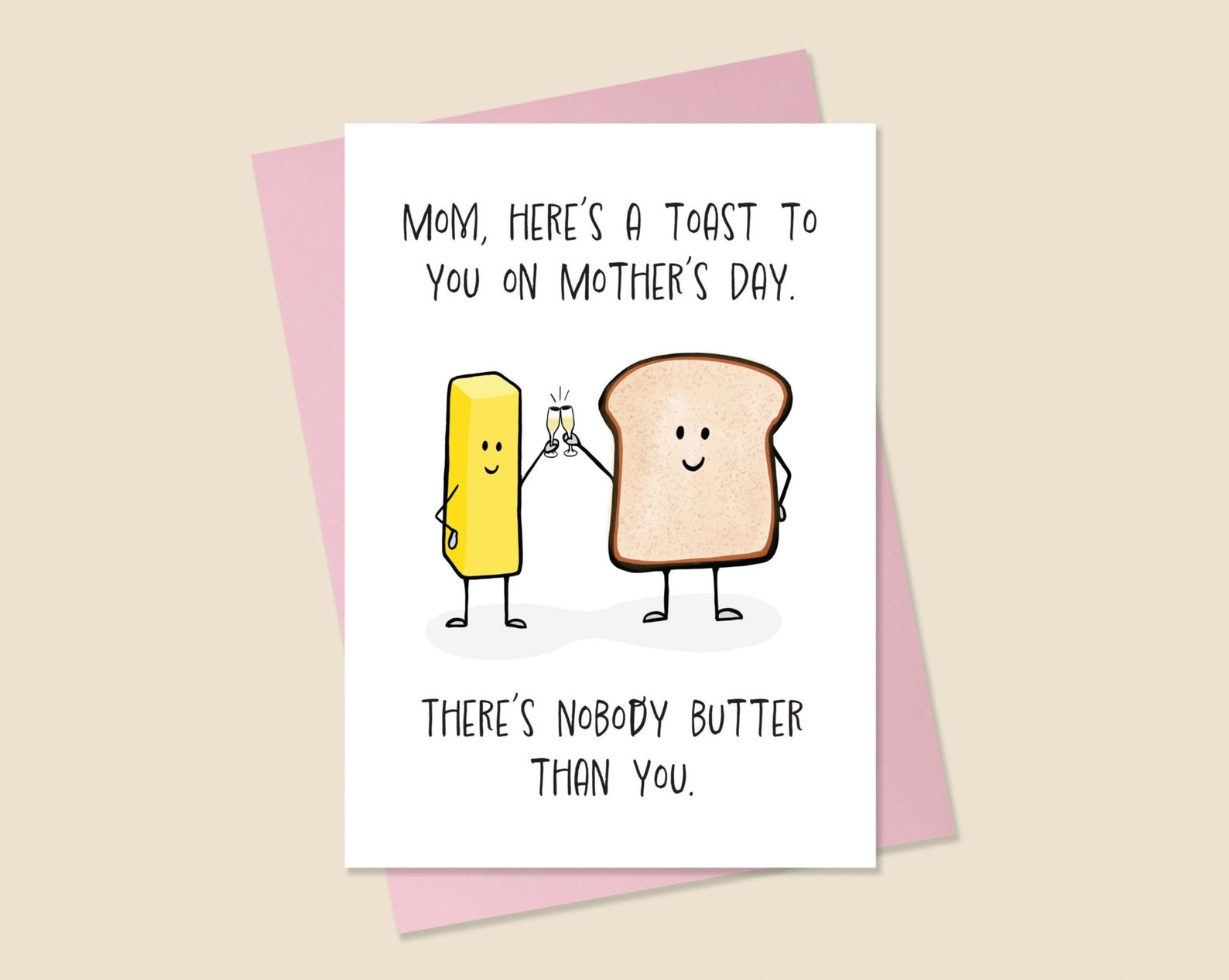 Funny Mother's Day Card, Mother's Day Card, Cute Mother's Day Card, Mom ...