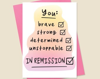 Cancer Remission | Etsy