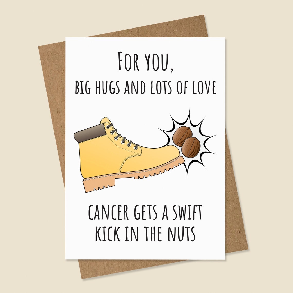 Funny Cancer Card, Cancer Card for Him, Mens Cancer Card, Prostate ...