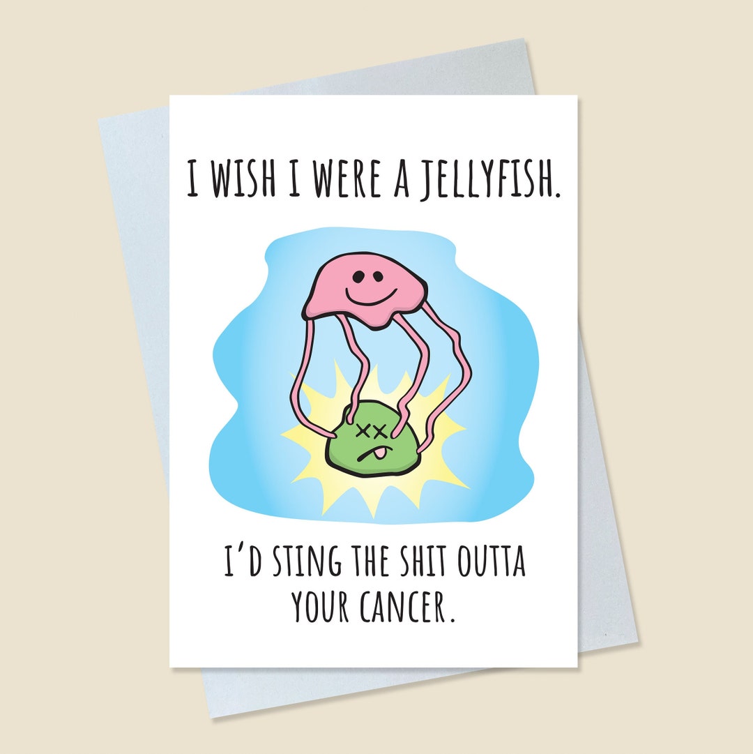 Funny Cancer Card Cancer Encouragement Card Cancer Sucks - Etsy