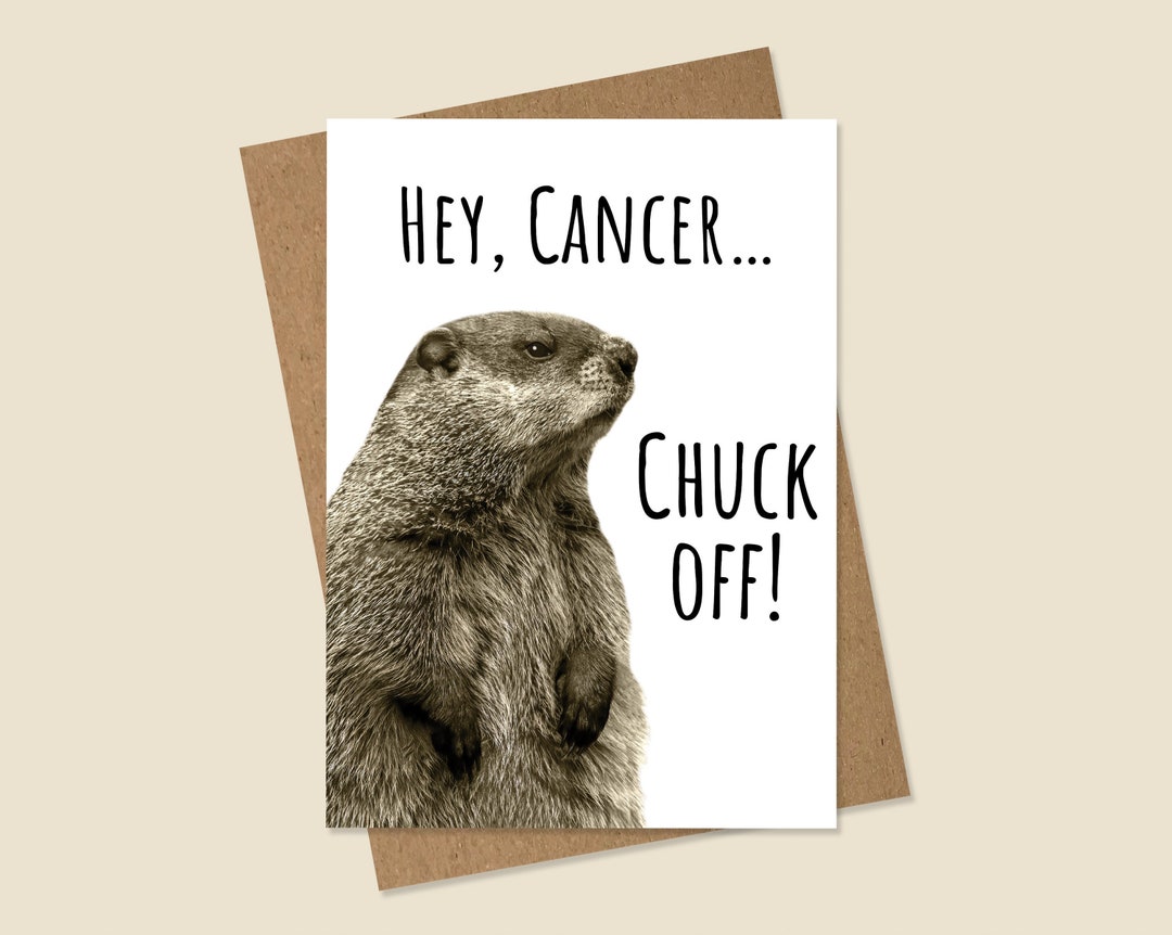 Pun Cancer Card, Funny Cancer Card, Fuck off Cancer Card, Cancer Card ...