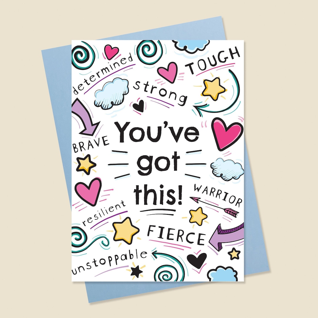 Encouragement Card, Support Card, Cancer Card, Cancer Encouragement ...