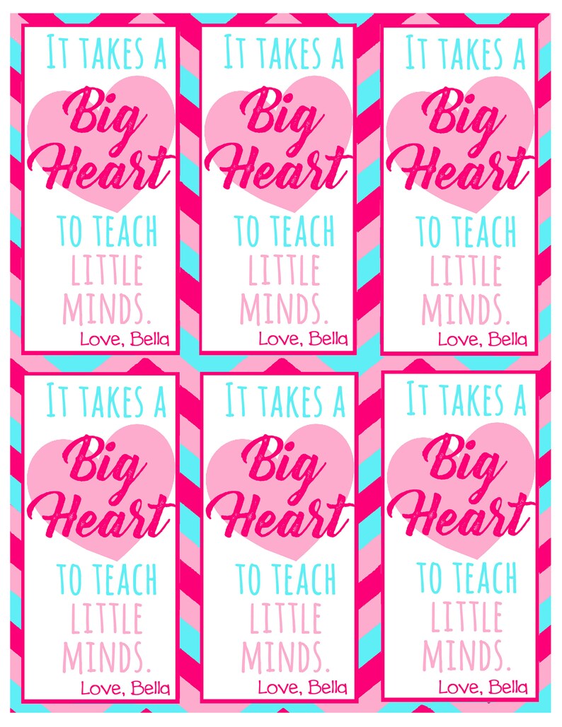Teacher Appreciation Week or Valentine for Classroom | Etsy