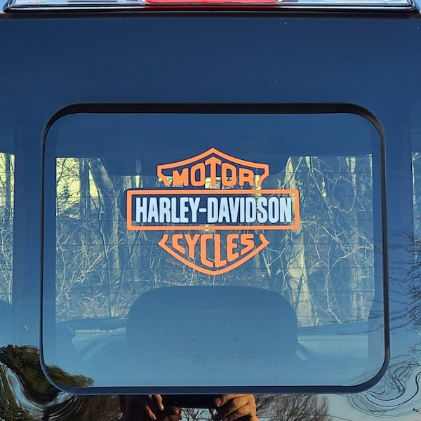 Harley Davidson Stickers - Etsy