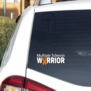 MS Warrior - Two Sizes - Cut Vinyl Decal Sticker - Great Gift! - Etsy