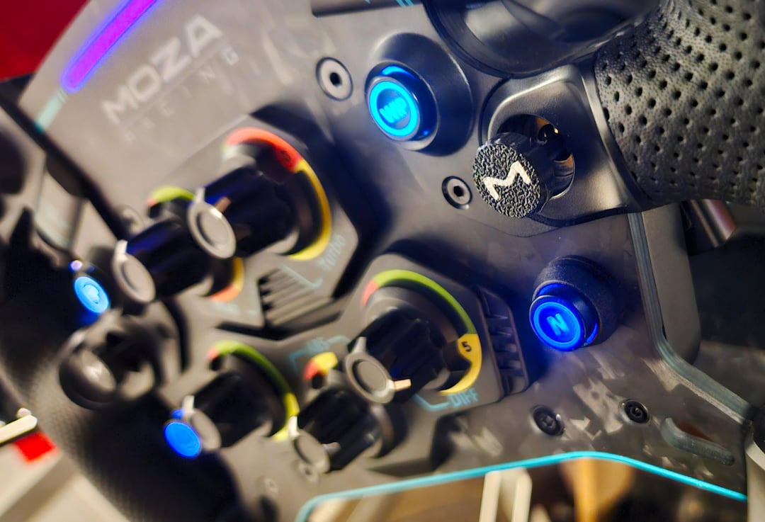 Custom 3D Printed Joystick Knobs for Moza Sim Racing - Replacement ...