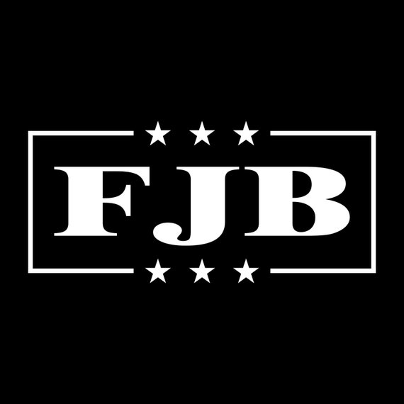 FJB White Vinyl Car Decal FREE SHIPPING - Etsy
