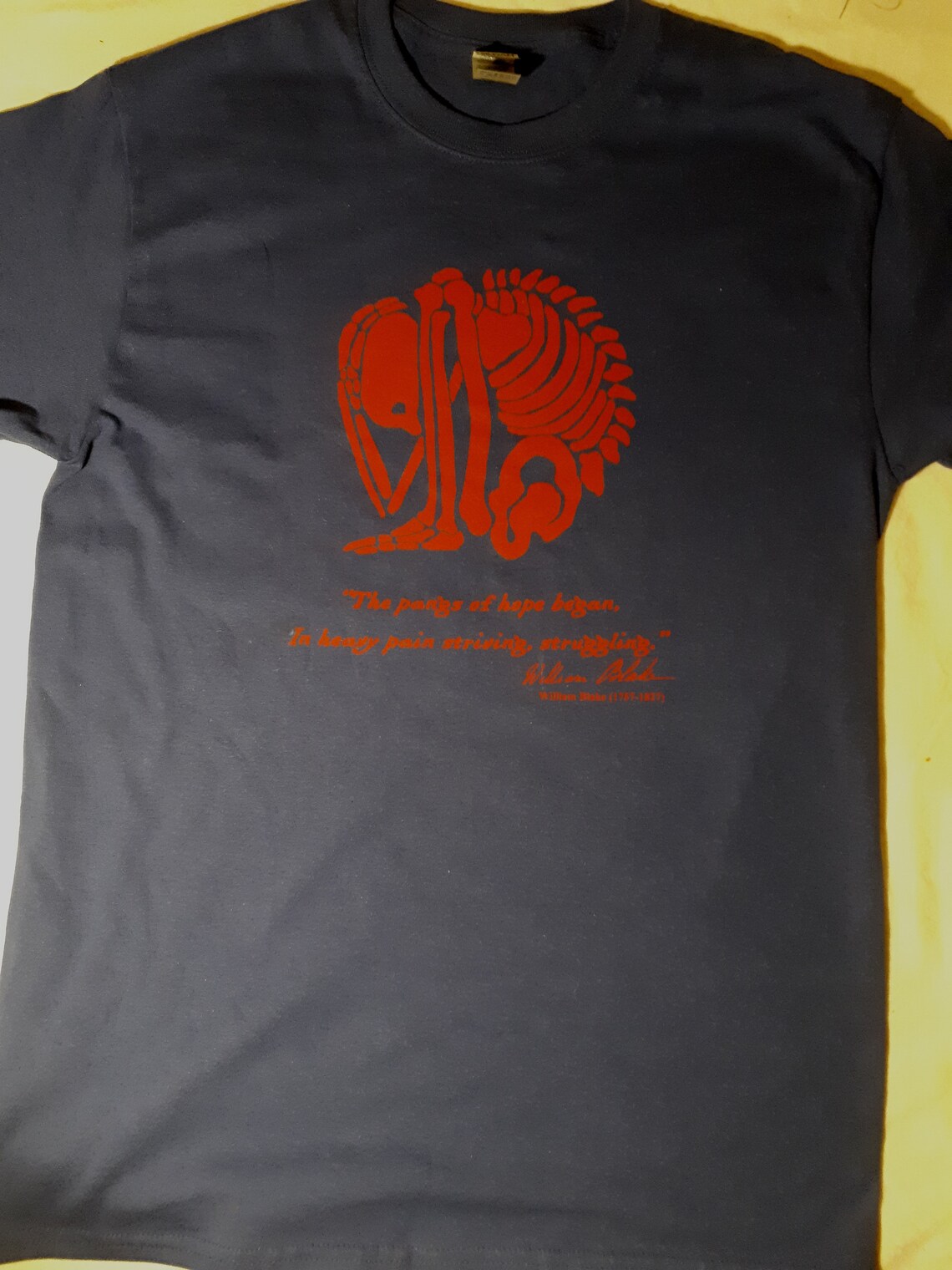 William Blake T Shirt blue - Etsy