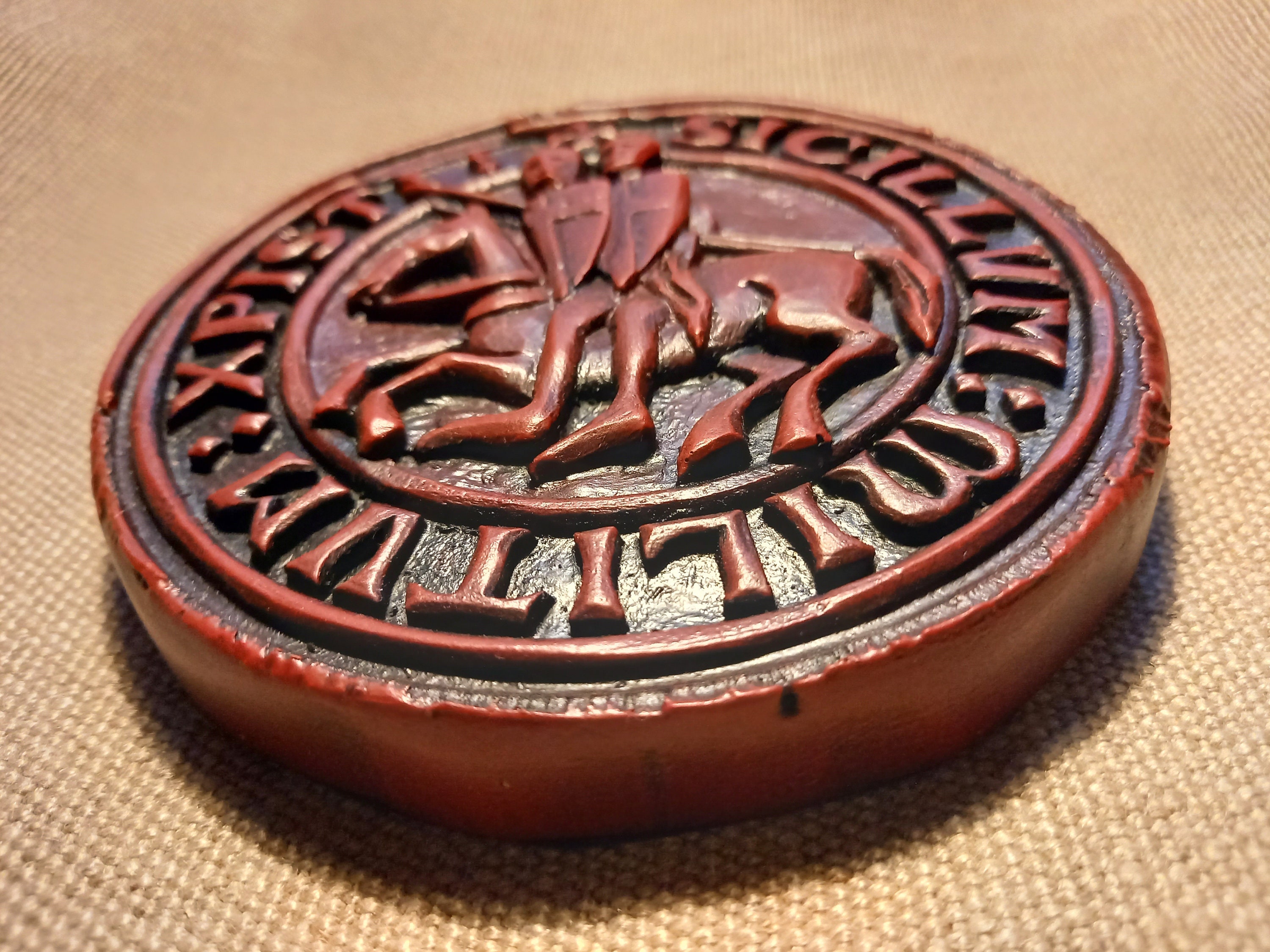 Knights Templar seal | Etsy