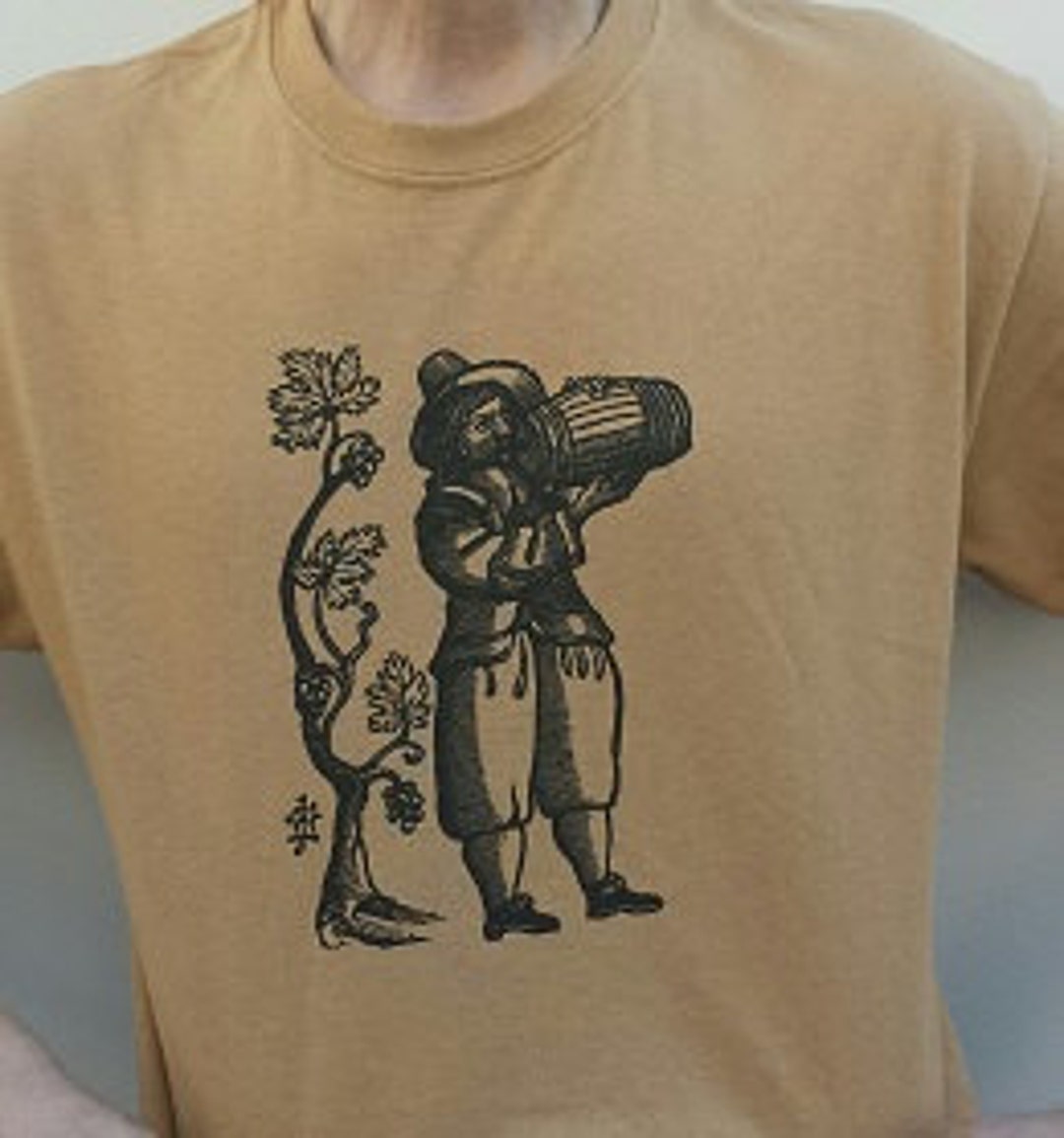 John Barleycorn - T Shirt (barley Yellow) - Etsy