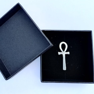 Ankh Pin Badge and Gift Box - Etsy
