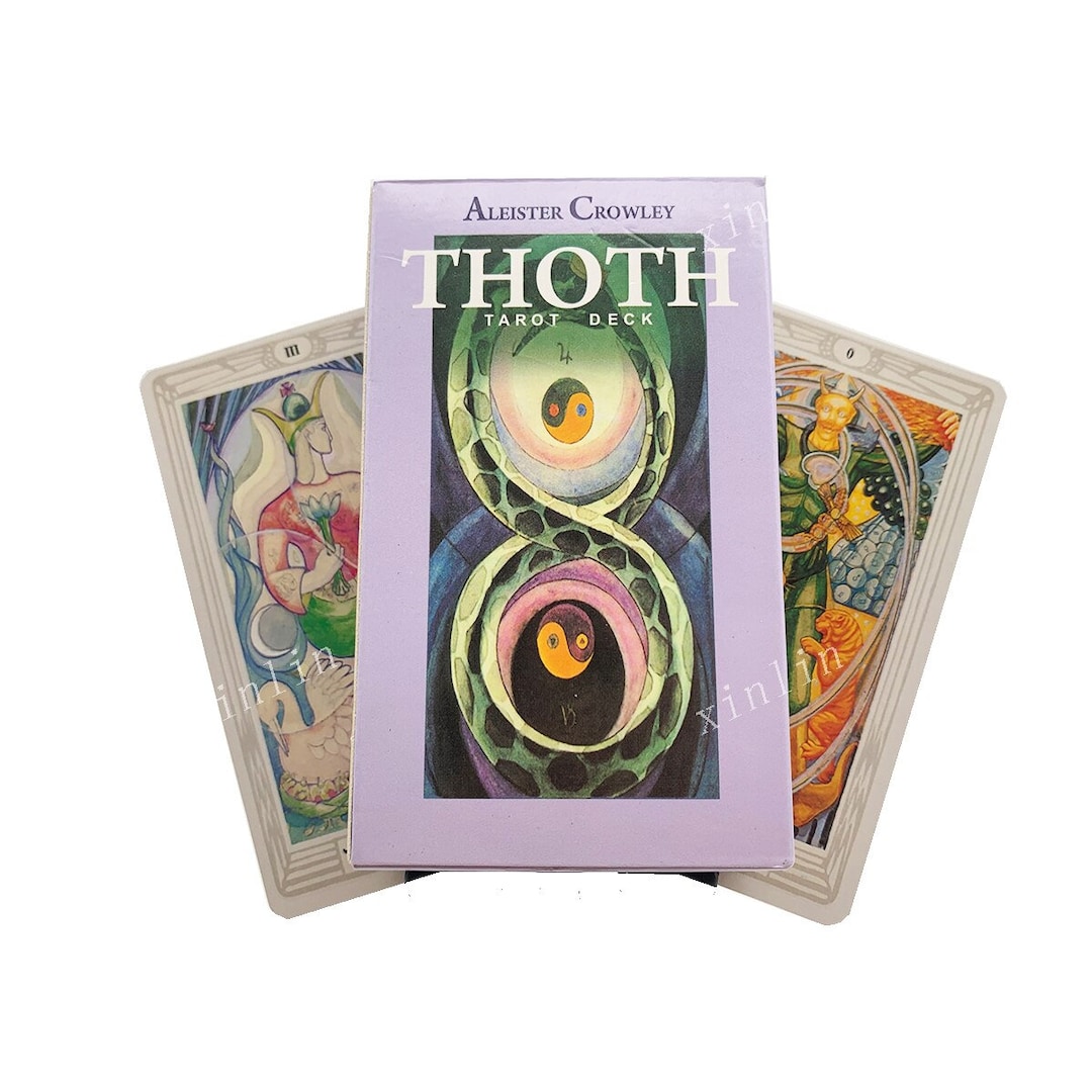 Thoth Tarot Card Deck - Etsy