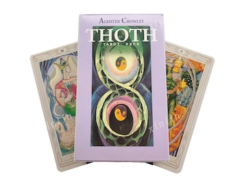 Thoth Deluxe Box Set Tarot 78 Card Deck - Etsy