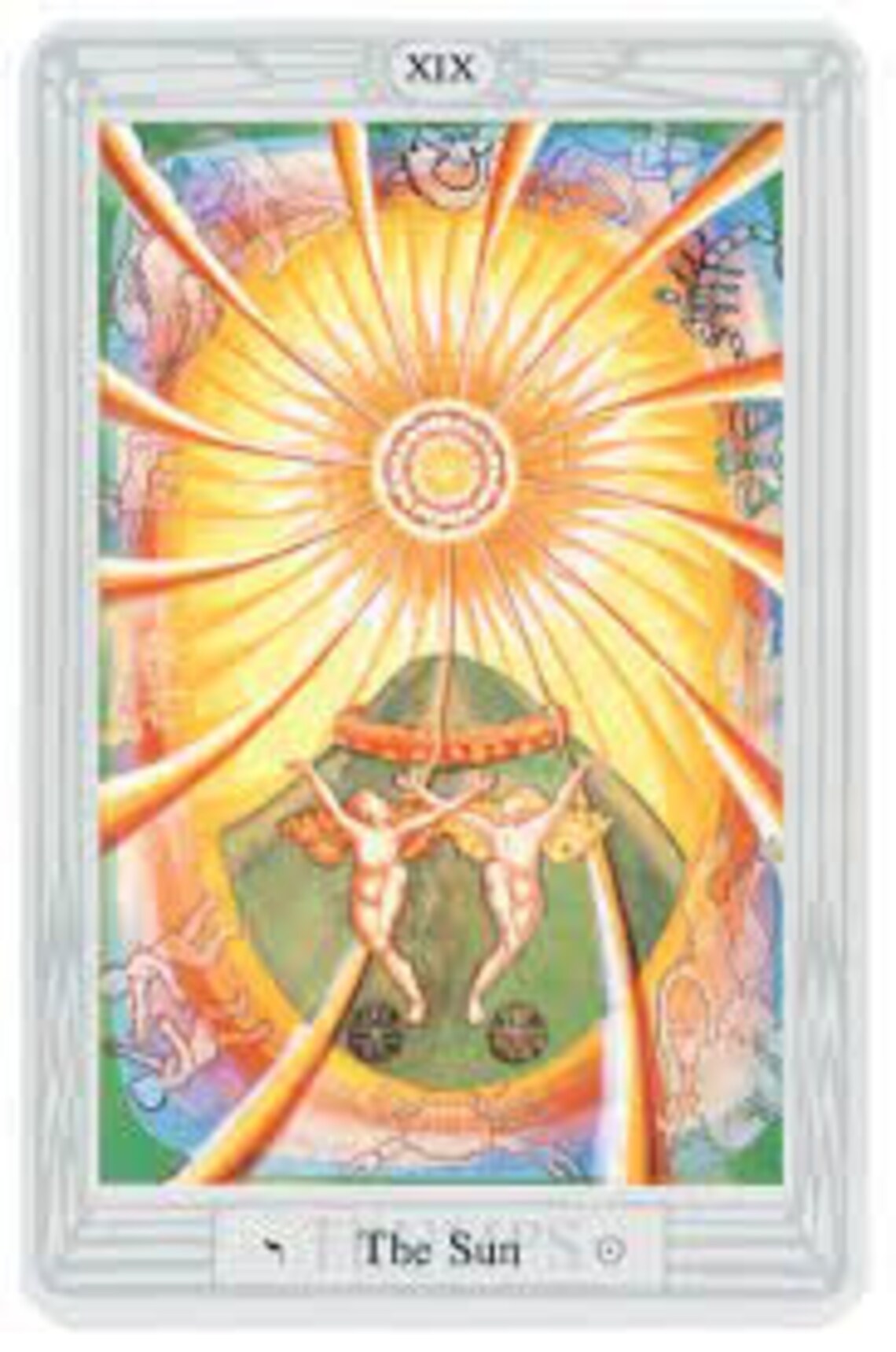 Thoth Tarot Card Deck - Etsy UK