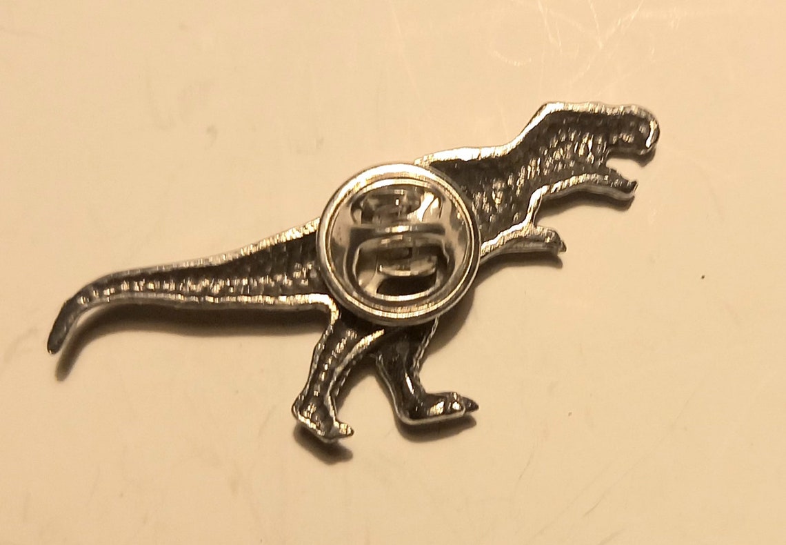 Tyrannosaurus Rex Pin Badge and Gift Box - Etsy