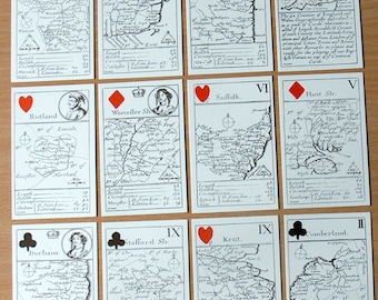 Atlas Playing Cards - Etsy