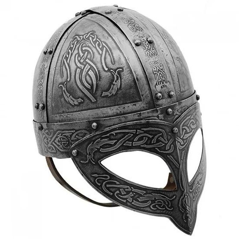Viking War Chief Helmet - Etsy
