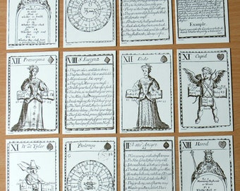 FORTUNE TELLING CARDS. Circa 1930, Original & Vintage - Etsy
