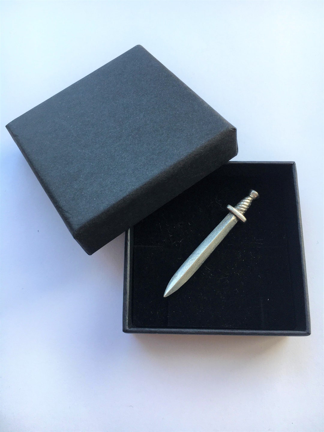 Sword Pin Badge & Gift Box - Etsy
