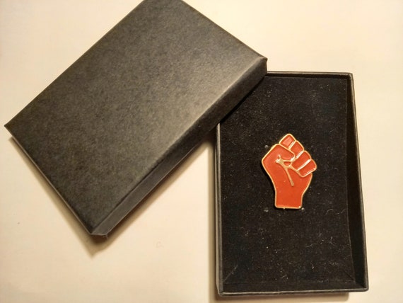 Solidarity Pin Badge and Gift Box | Etsy