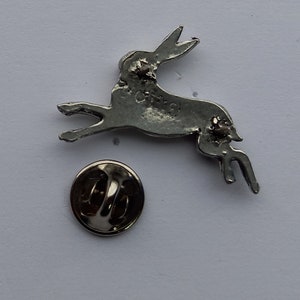 Hare Pin Badge & Gift Box - Etsy