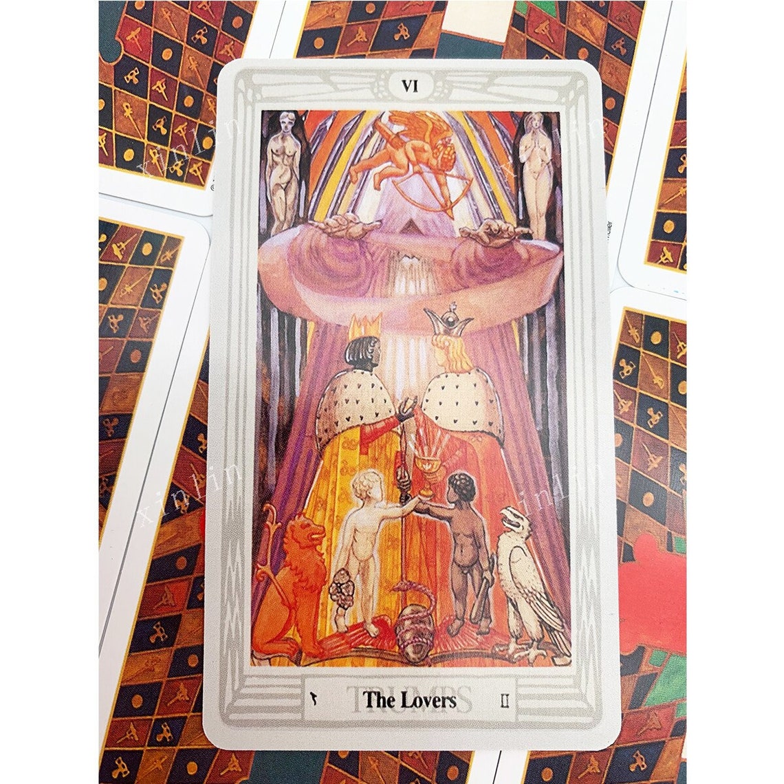 Thoth Tarot Card Deck - Etsy UK