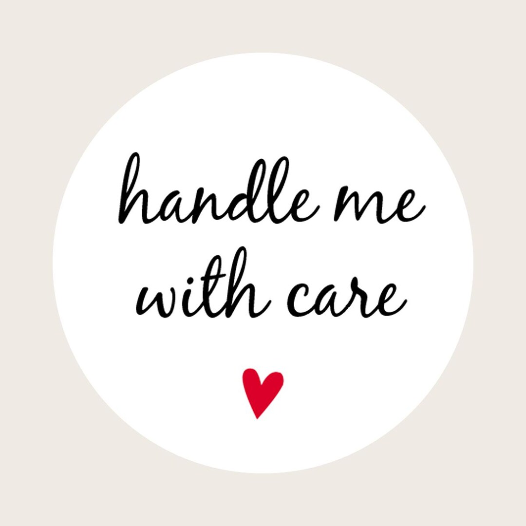 Handle Me With Care Stickers, Sheets, Self Adhesive for Postage ...