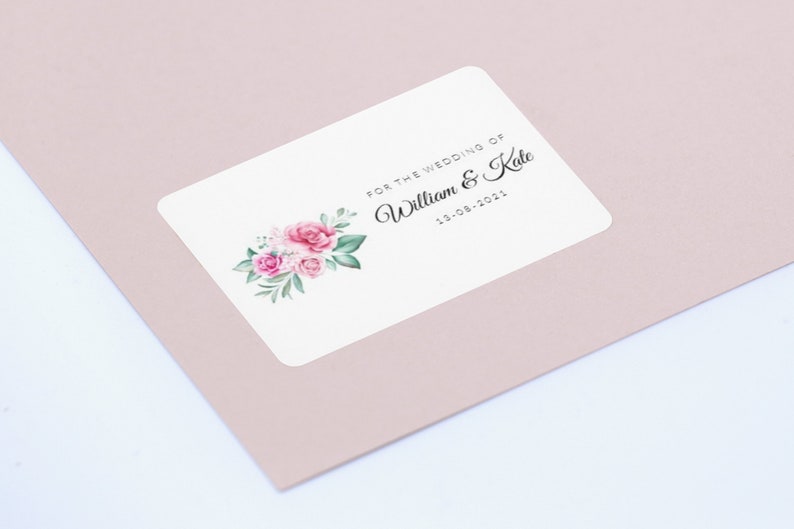 Personalised Wedding Stickers / Labels for Wedding Invites / Wedding ...