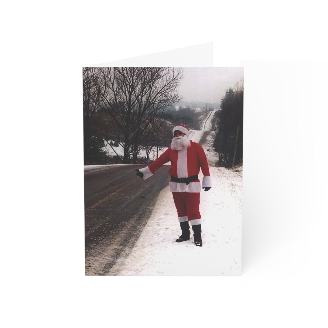 Santa Claus is Coming to Town Holiday Christmas Greeting Cards 1, 10 ...