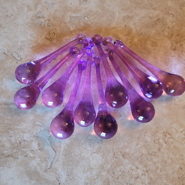 Raindrop Crystals - Etsy