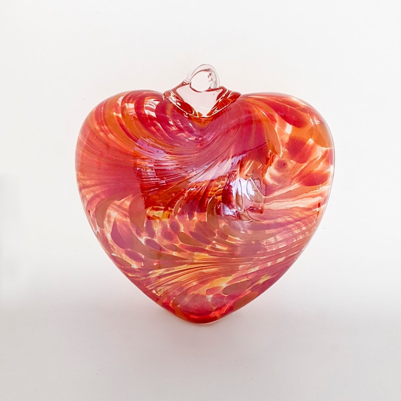 Glass Heart - Etsy