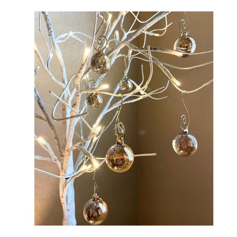 Mini Gold Baubles Vintage - Etsy