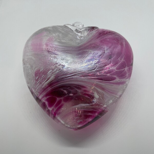 Glass Hearts - Etsy