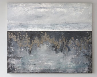 Gray abstract | Etsy