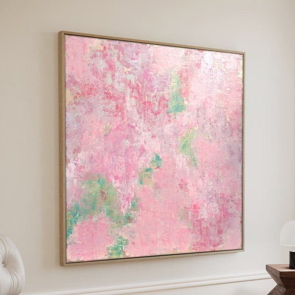 Pink Abstract - Etsy